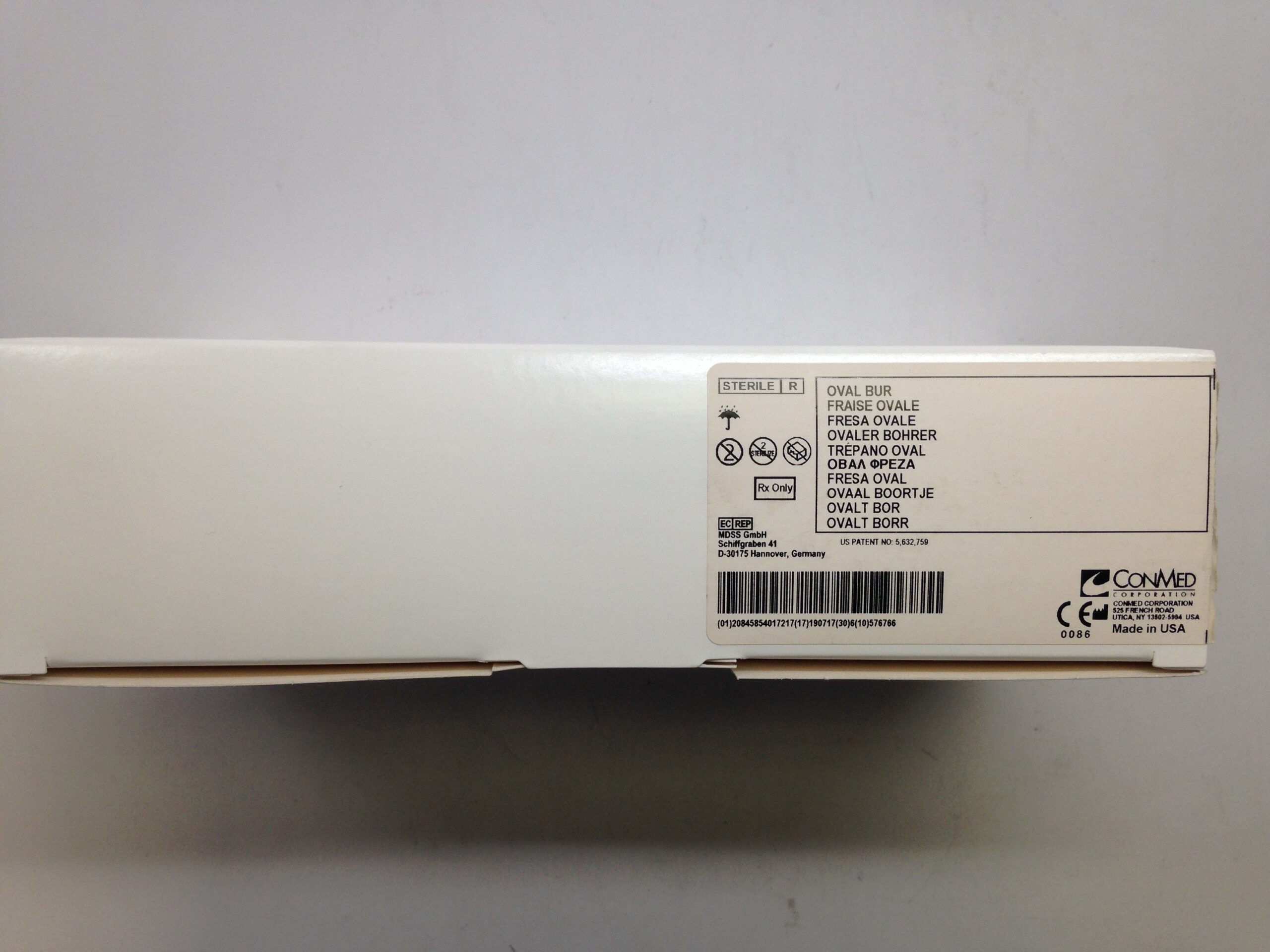 CONMED H9101 Oval Bur, 4.0mm (Box of 6) (X) - GB TECH USA