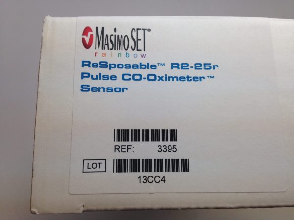 MASIMO 3395 ReSposable R2-25R Pulse CO-Oximeter Sensor, Adult Reusable ...