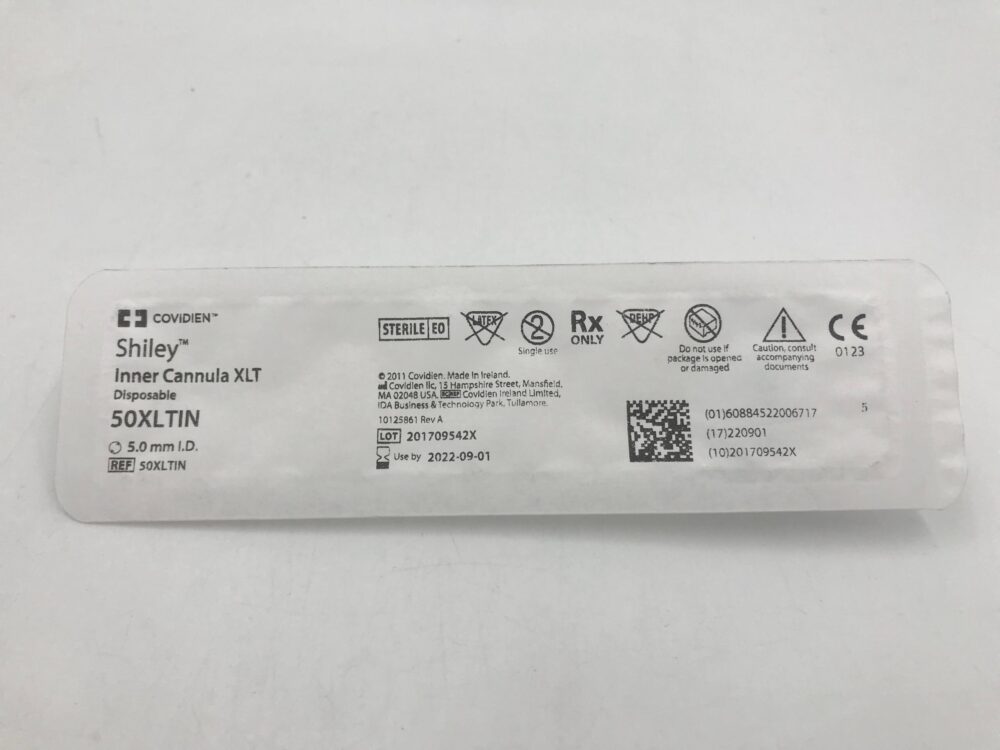 COVIDIEN 50XLTIN Shiley Inner Cannula XLT, Disposable, 5.0mm I.D. (X ...