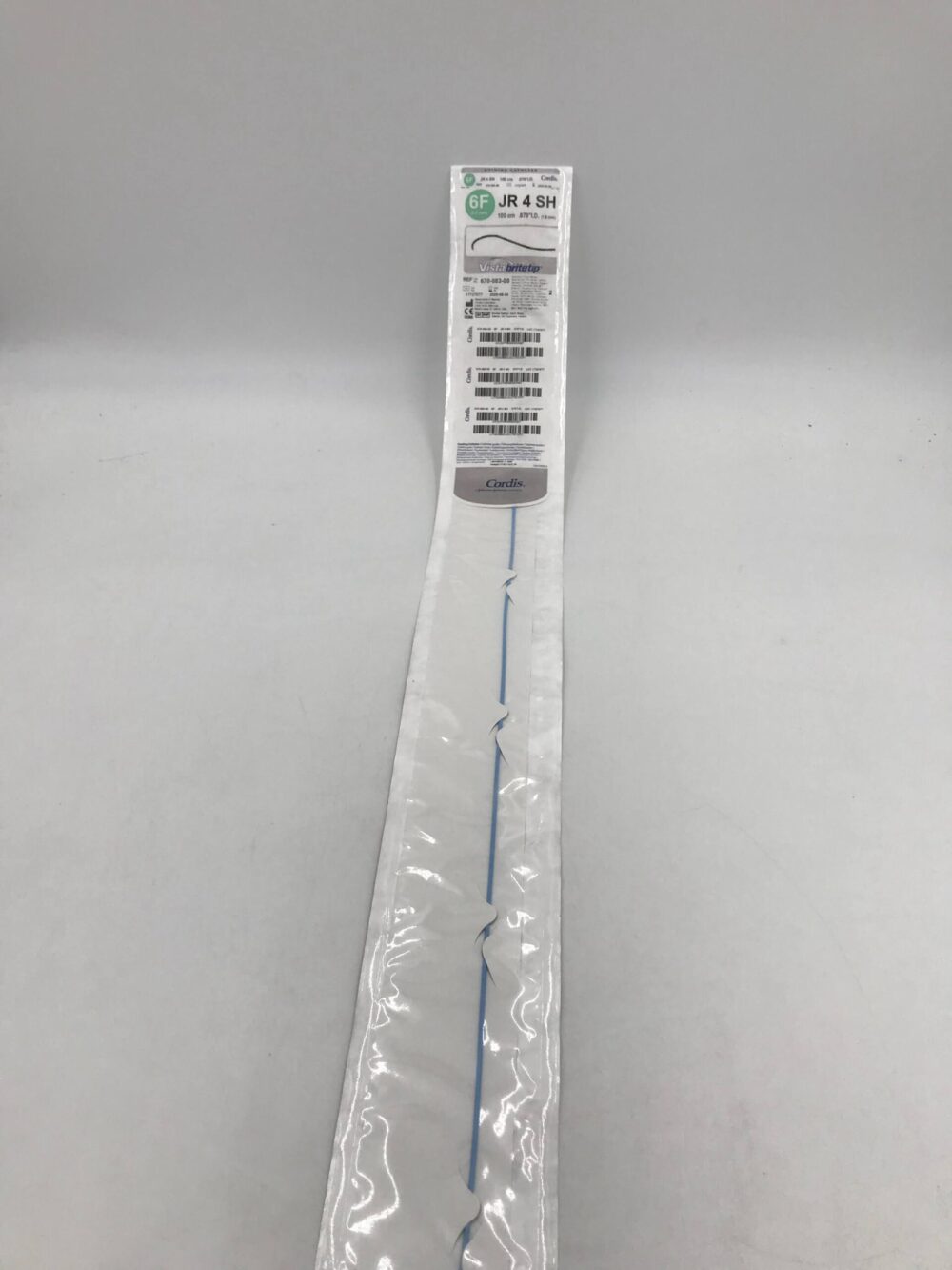 CORDIS 670-083-00 Vista Britetip Guiding Catheter JR 4 SH, 6F 100cm (X ...