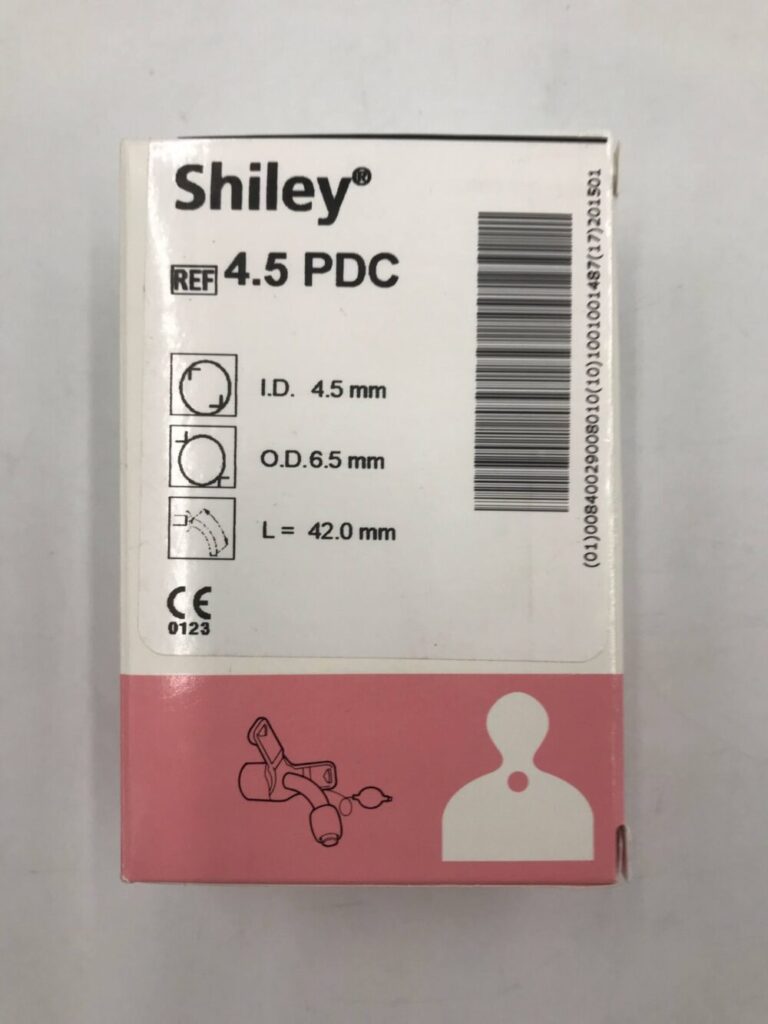 COVIDIEN/ TYCO 4.5PDC Shiley Pediatric Tracheostomy Tube Cuffed, 4.5mm ...