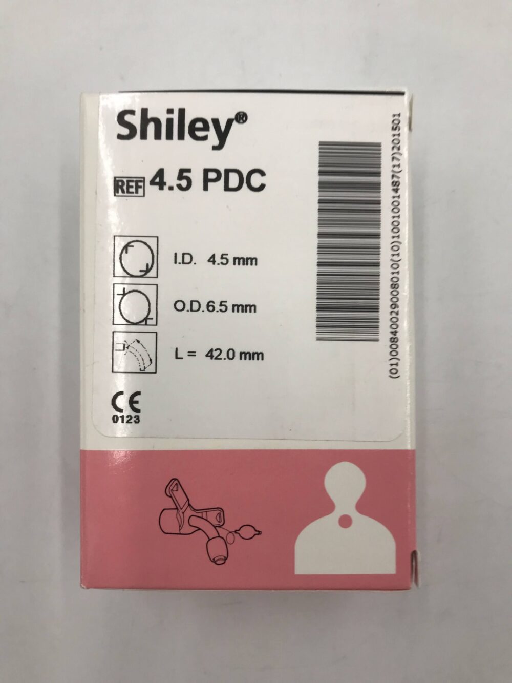 COVIDIEN/ TYCO 4.5PDC Shiley Pediatric Tracheostomy Tube Cuffed, 4.5mm ...