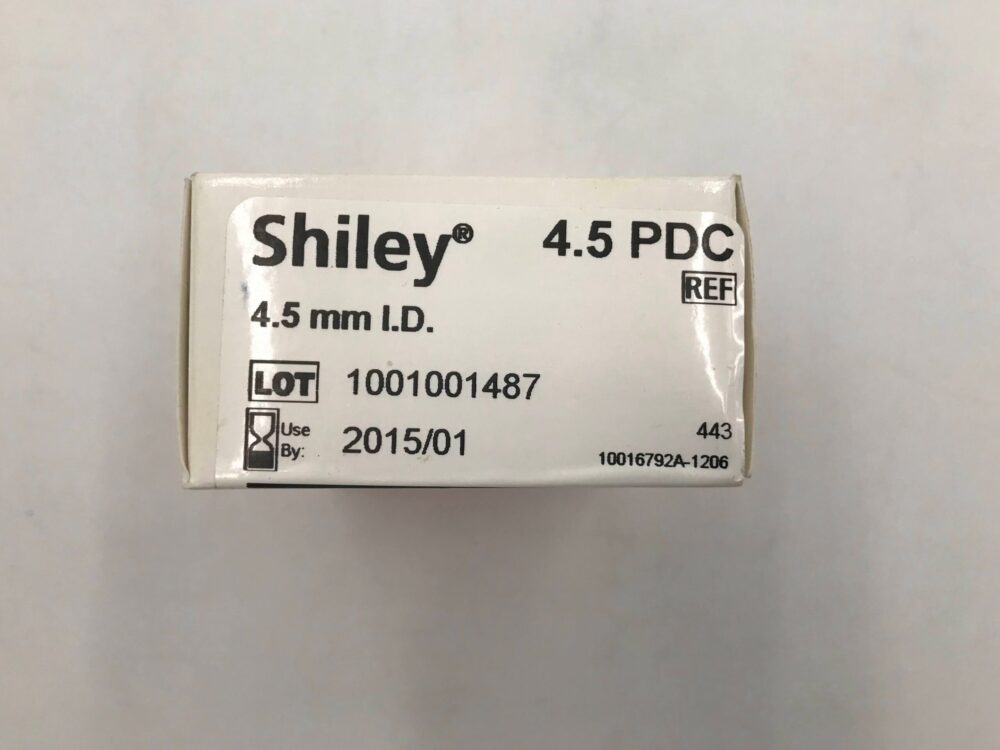 COVIDIEN/ TYCO 4.5PDC Shiley Pediatric Tracheostomy Tube Cuffed, 4.5mm ...