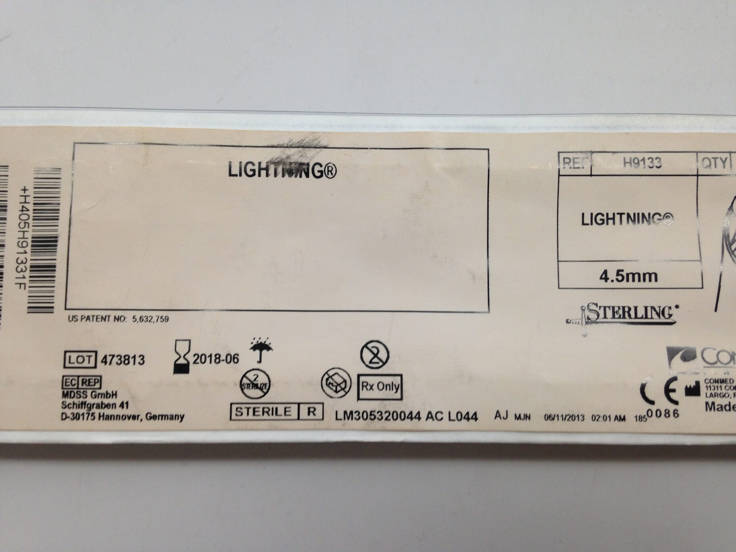 CONMED H9133 Lightning Bur, 4.5mm (X) - GB TECH USA