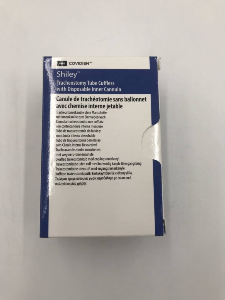 COVIDIEN 4DCFS Shiley Tracheostomy Tube Cuffless With Disposable Inner ...