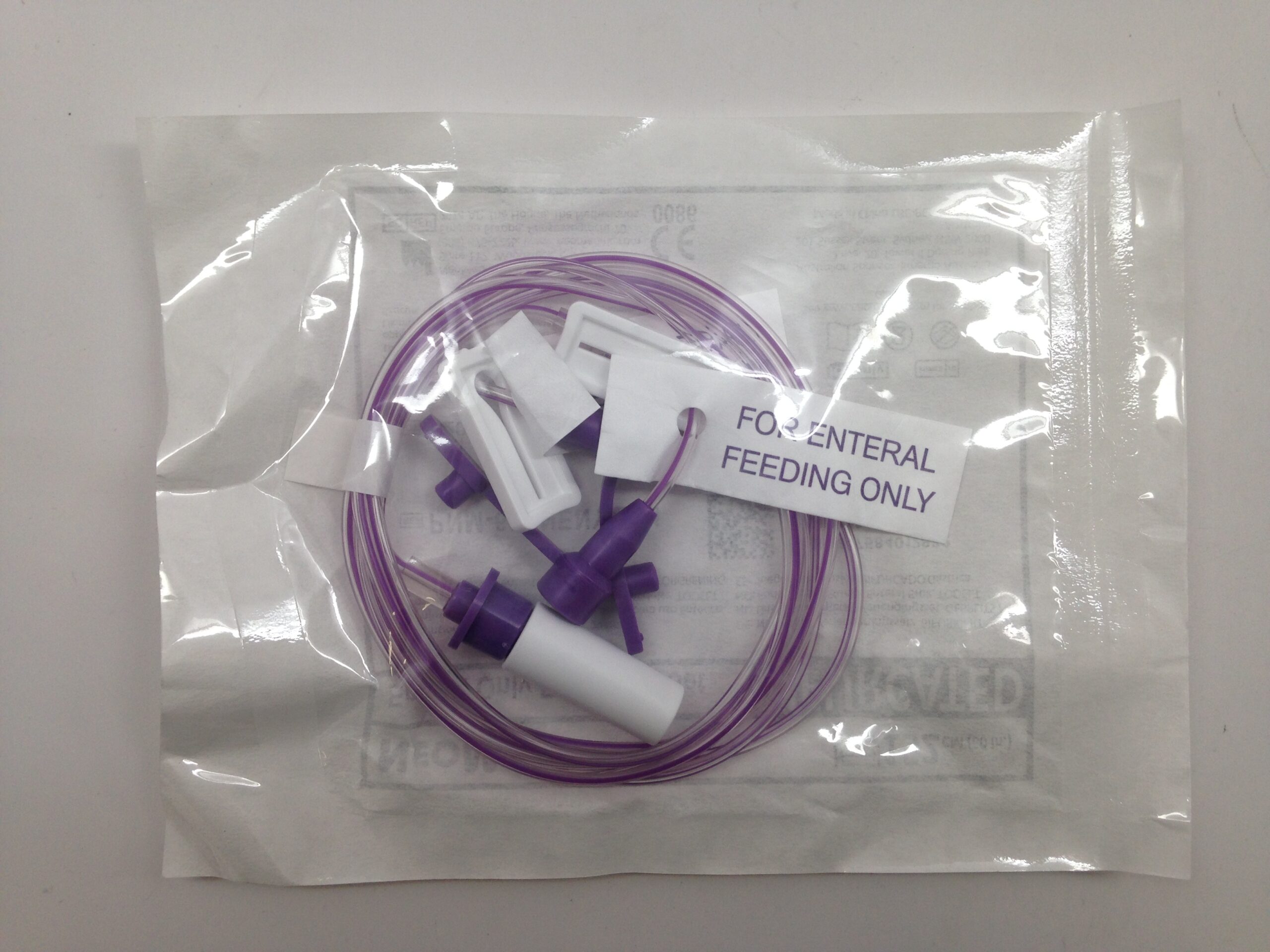 NEOMED PNM-60ENENY Enteral Only Extension Set, Bifurcated, 152cm(X ...