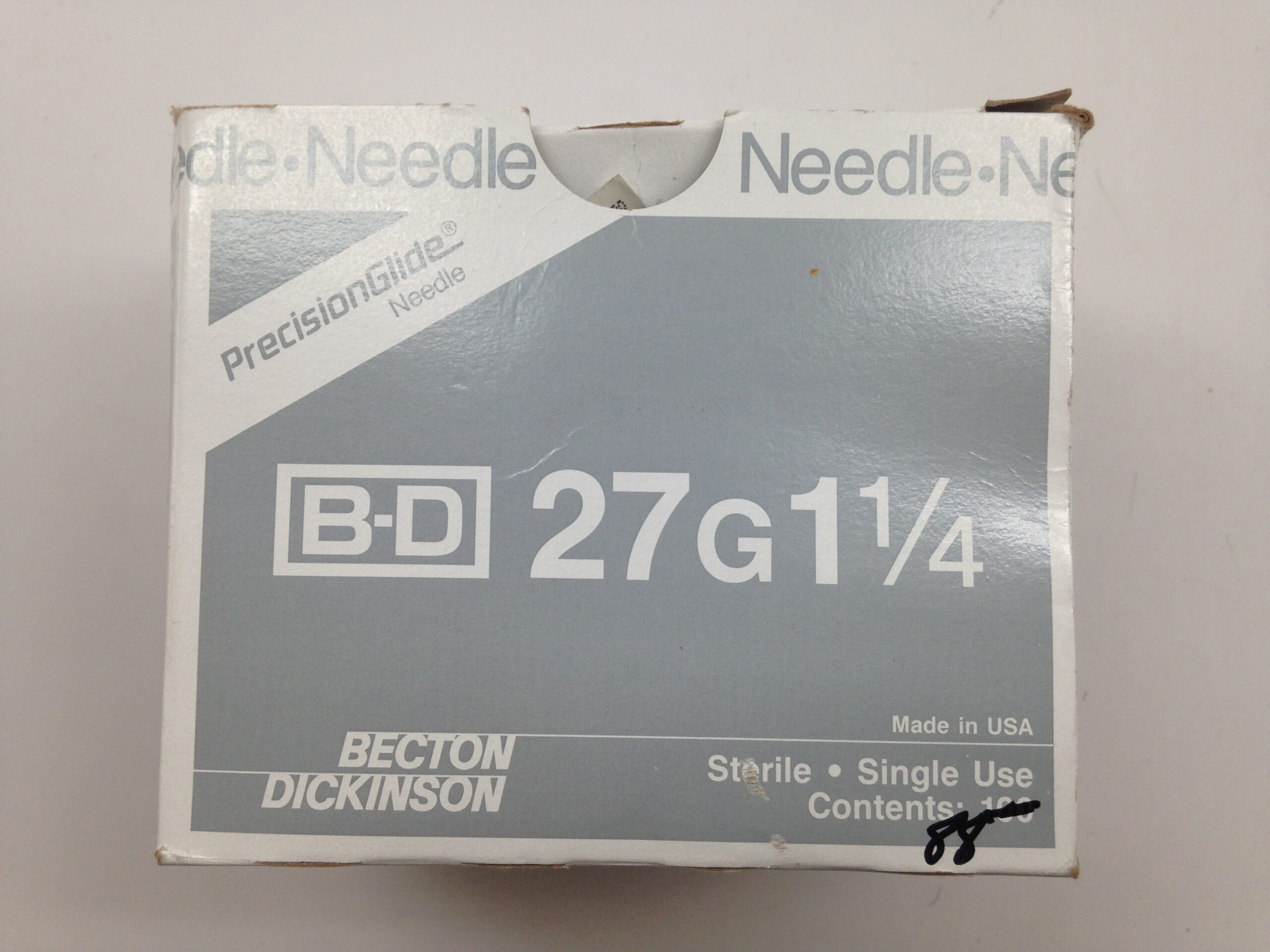 BD 305136 PrecisionGlide Needle, 27G, 1 1/4 (88/Box) - GB TECH USA