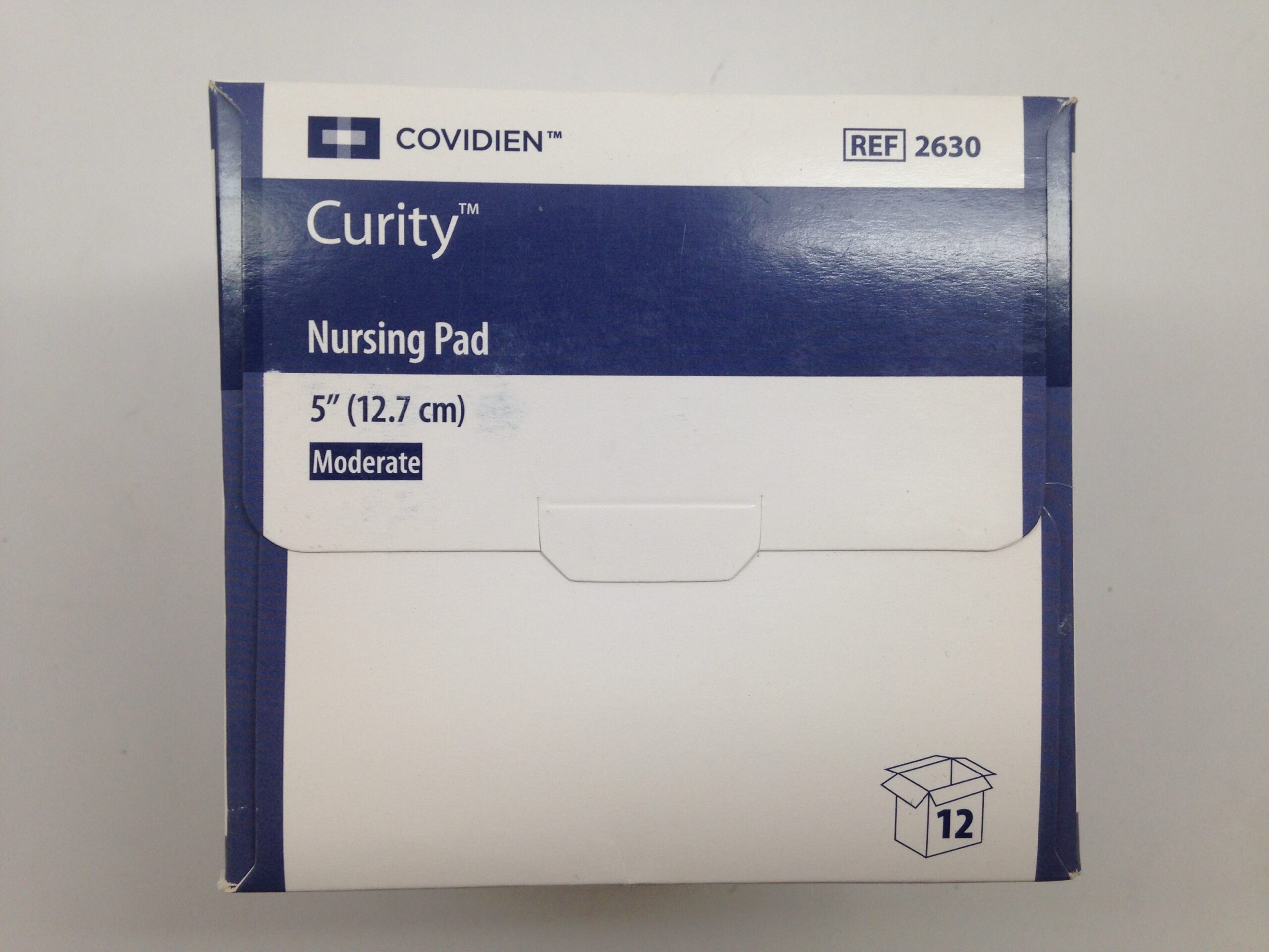COVIDIEN 2630 Curity Nursing Pad, 5", Moderate (Box Of 12) - GB TECH USA