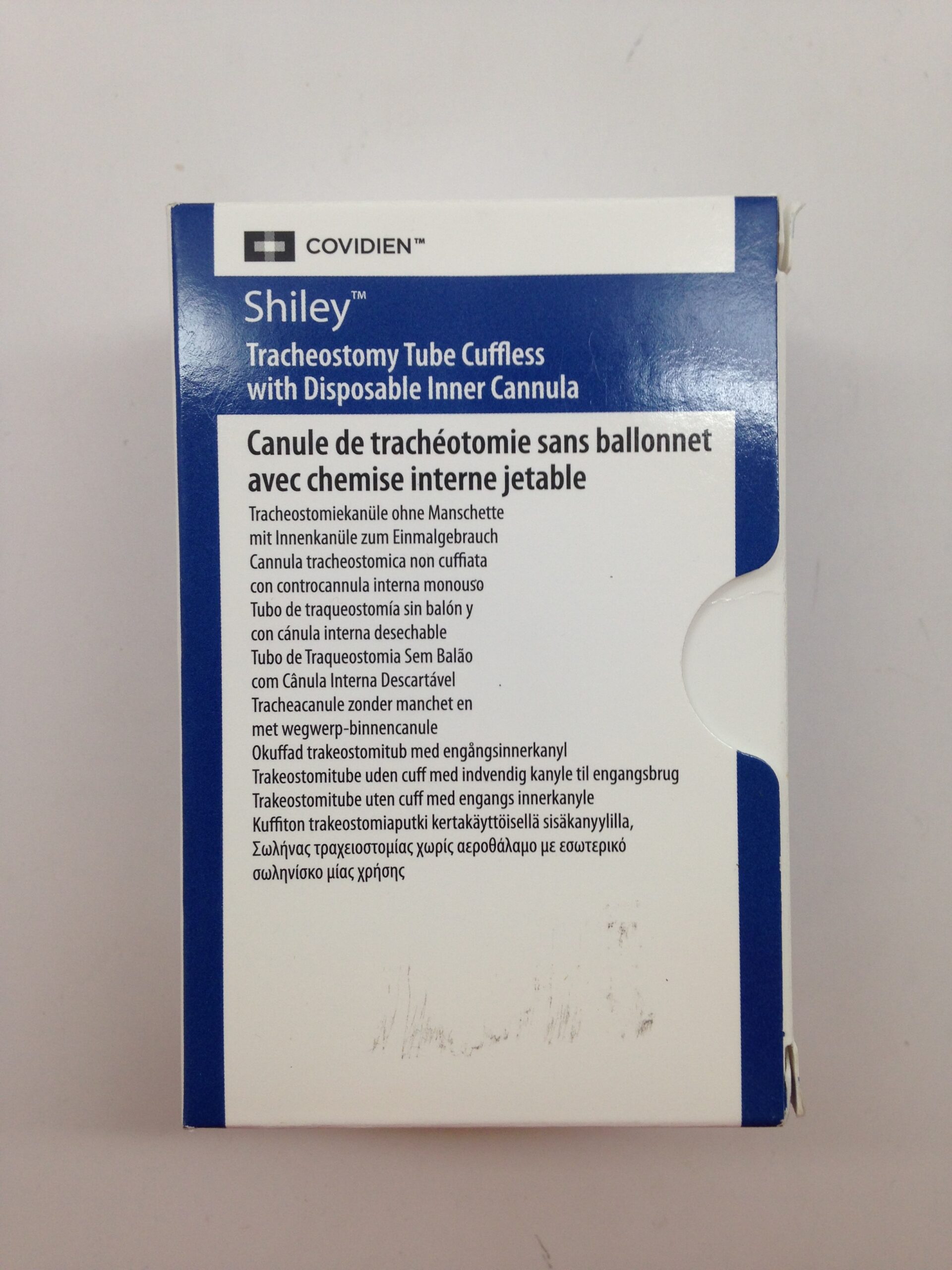 COVIDIEN 4DCFS Shiley Tracheostomy Tube Cuffless With Disposable Inner ...