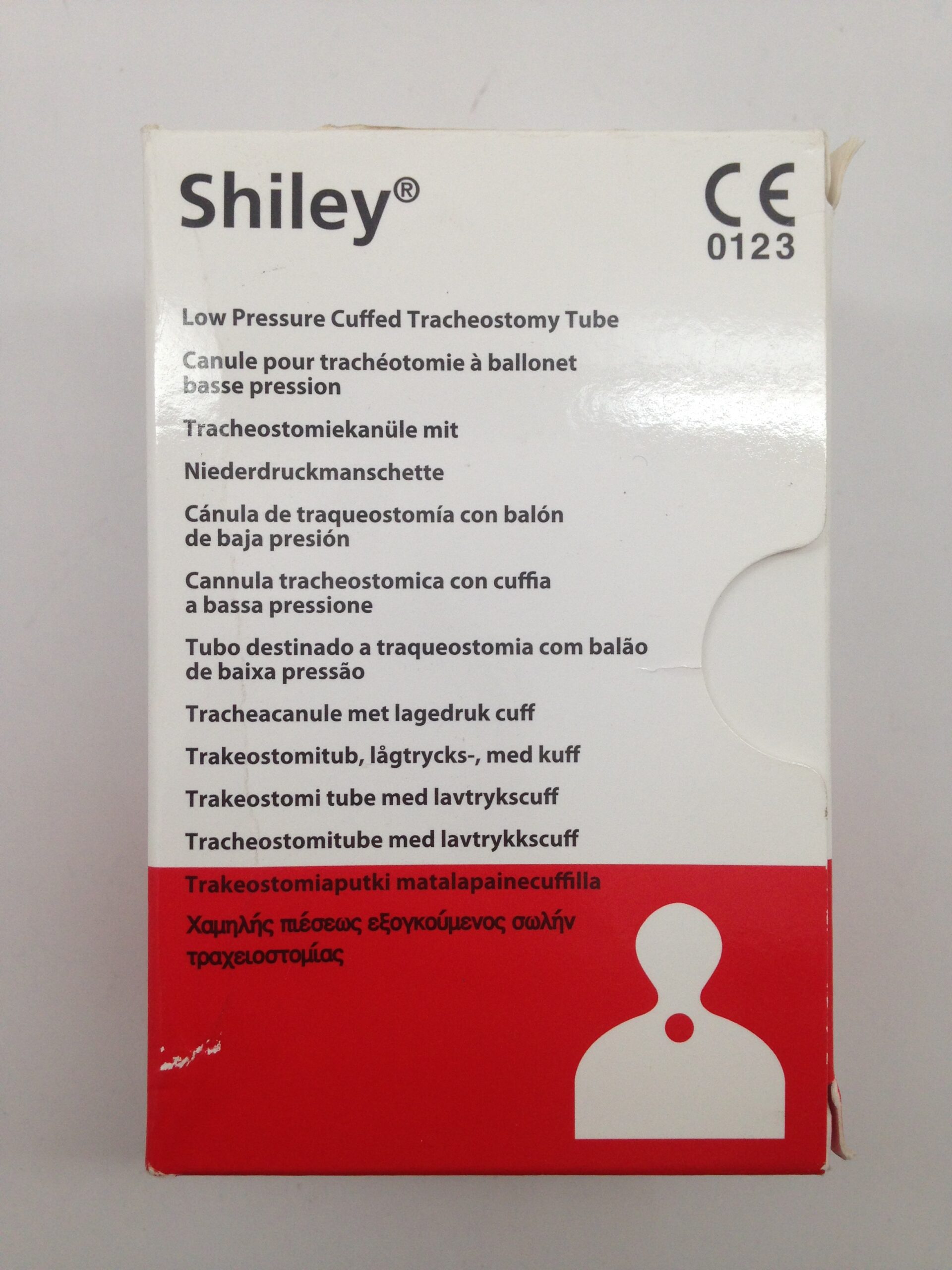 COVIDIEN 4LPC TYCO Shiley Low Pressure Cuffed Tracheostomy Tube, 5.0mm ...