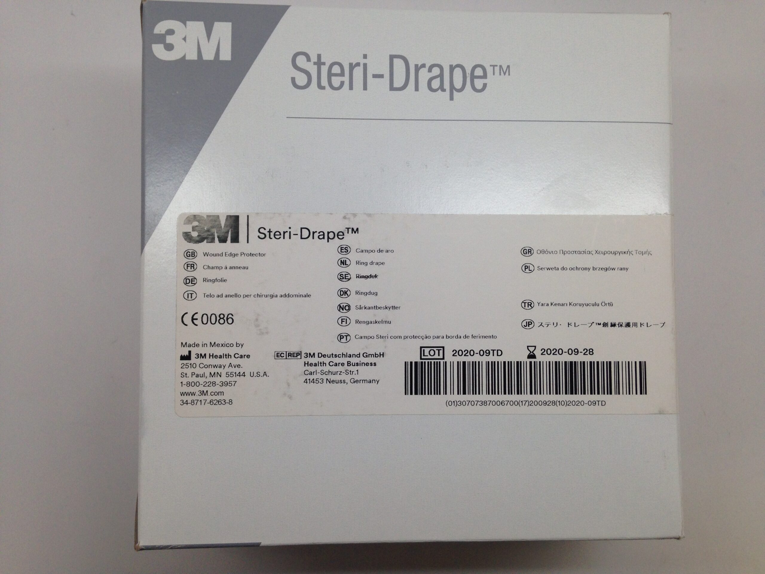 3M 1073 Steri-Drape Wound Edge Protector (10/Box) (X) - GB TECH USA