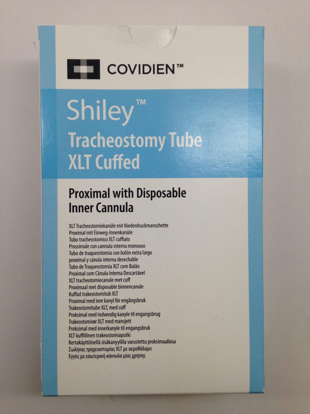 COVIDIEN 80XLTCP Shiley Tracheostomy Tube XLT Cuffed, Proximal With ...