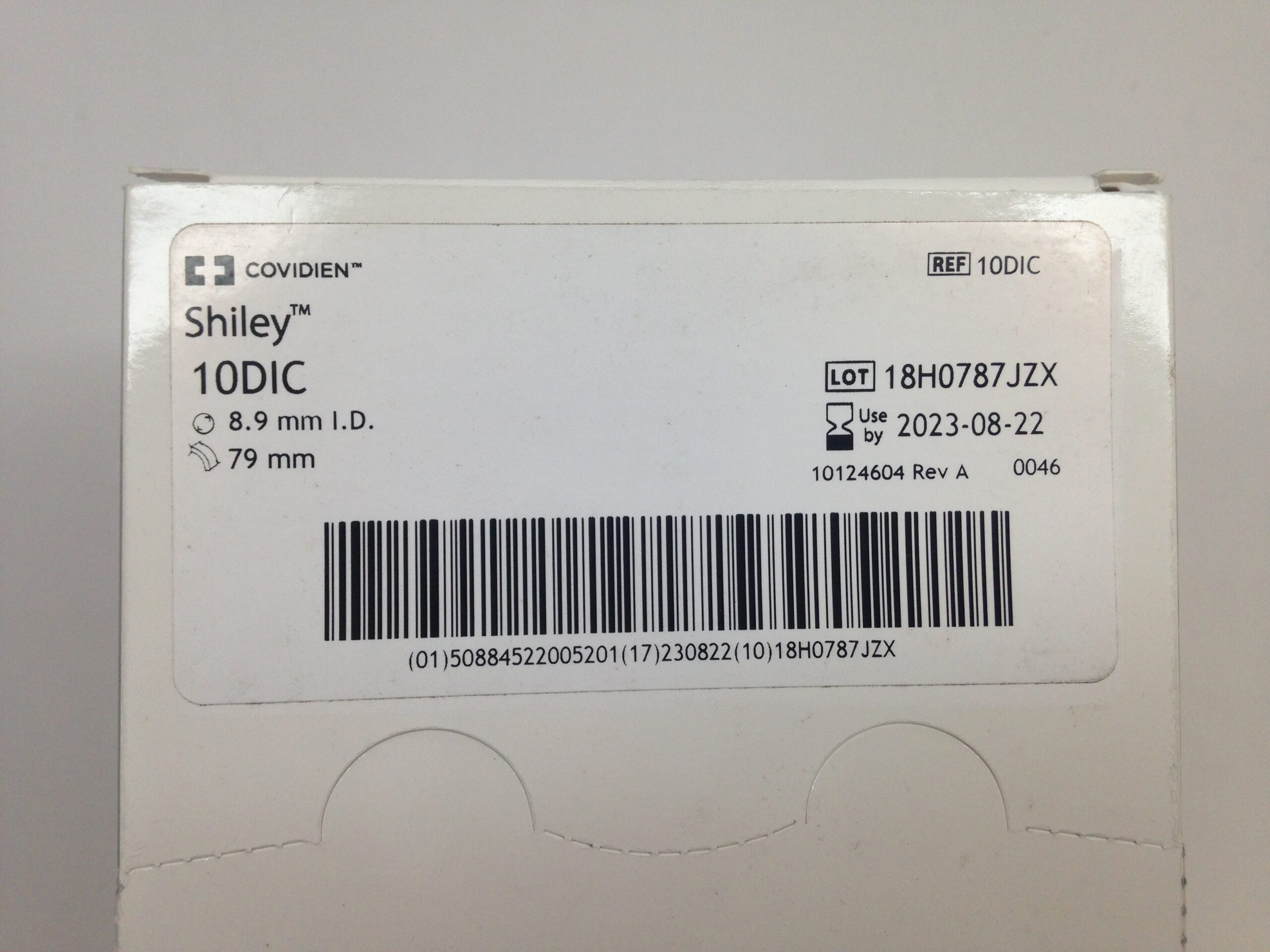 COVIDIEN 10DIC Shiley Inner Cannula, Disposable, 8.9mm I.D., 79mm (10 ...