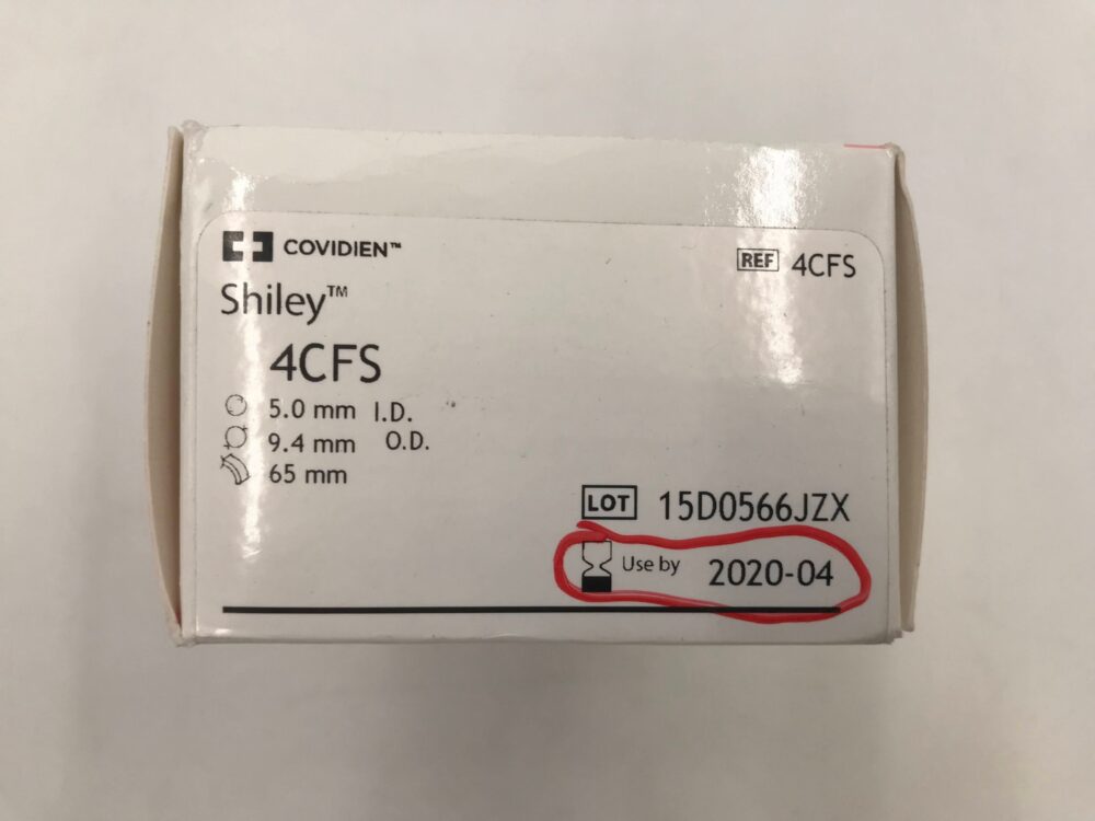 Shiley 4CFS Non-Fenestrated Tracheostomy Tube, Cuffless,, 43% OFF