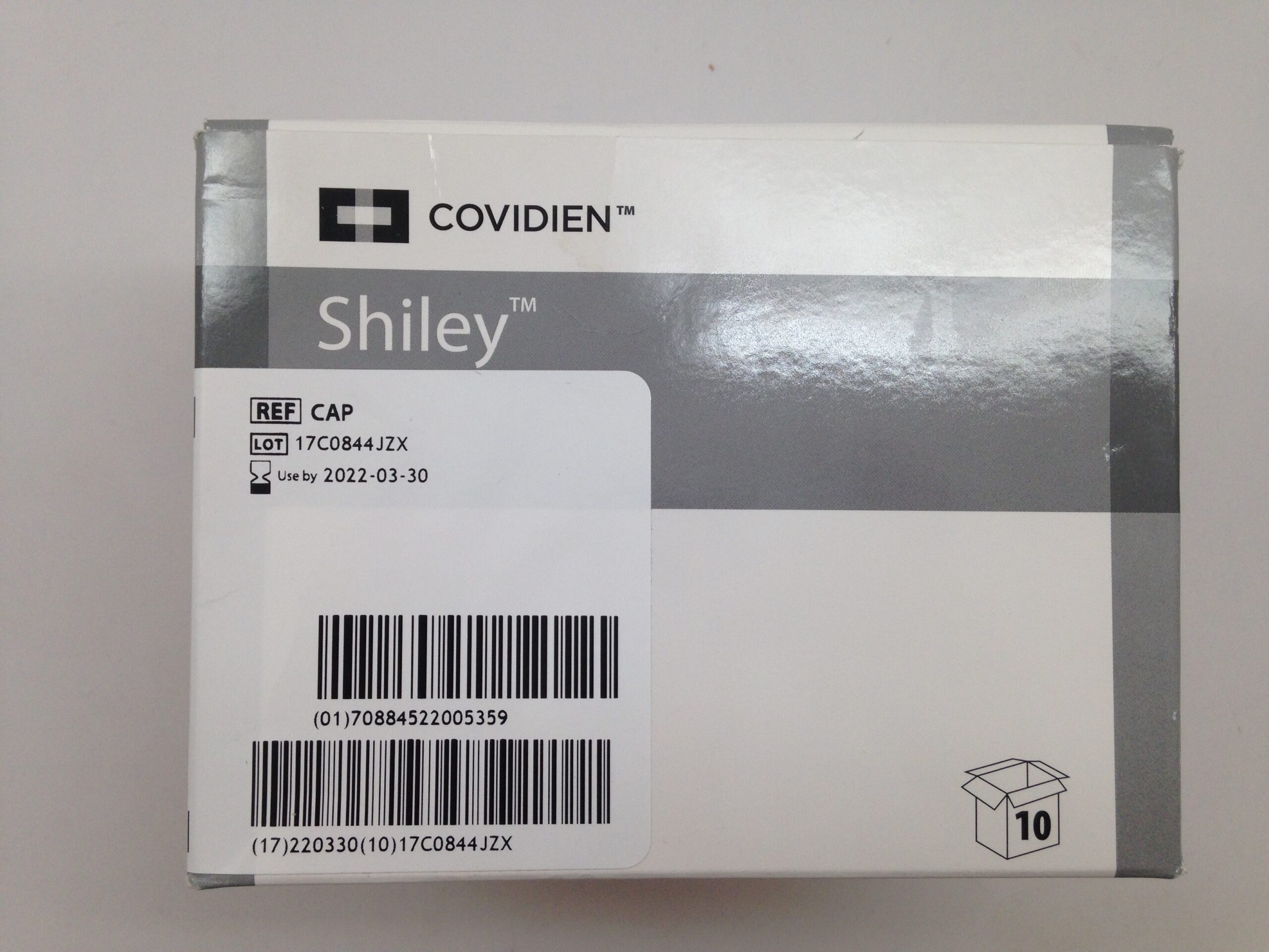 COVIDIEN CAP Shiley Cap, 15mm (10/Box) (X) - GB TECH USA