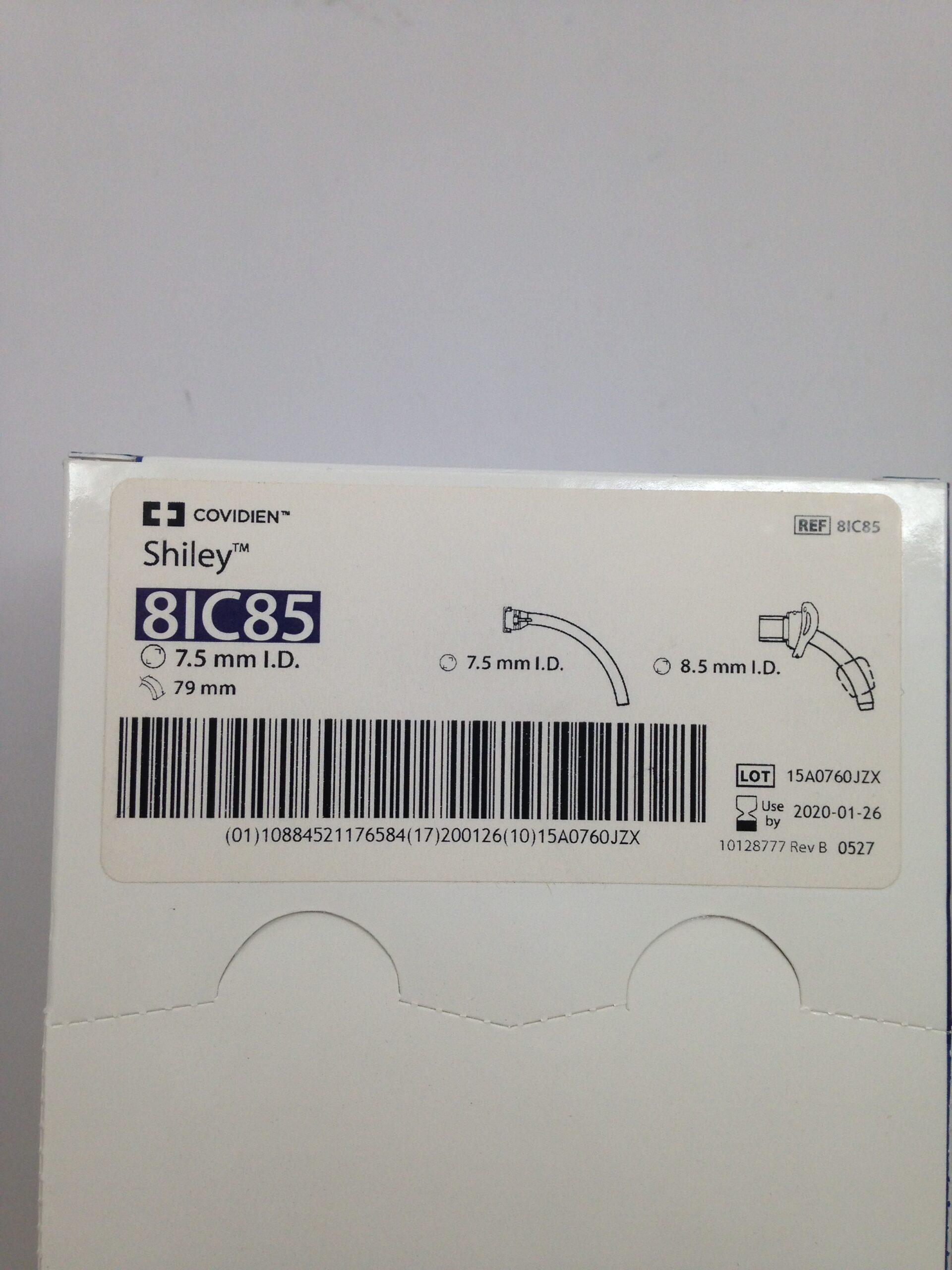 COVIDIEN 8IC85 Shiley Disposable Inner Cannula, 7.5mm I.D., 8.5mm I.D ...