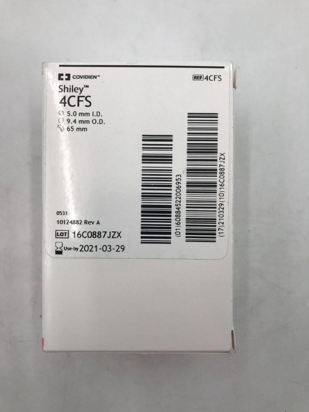 COVIDIEN 4CFS Shiley Tracheostomy Tube Cuffless With Inner Cannula, 5 ...