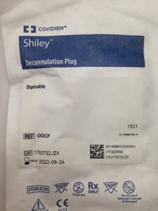 COVIDIEN DDCP Shiley Decannulation Plug, Disposable – GB TECH USA