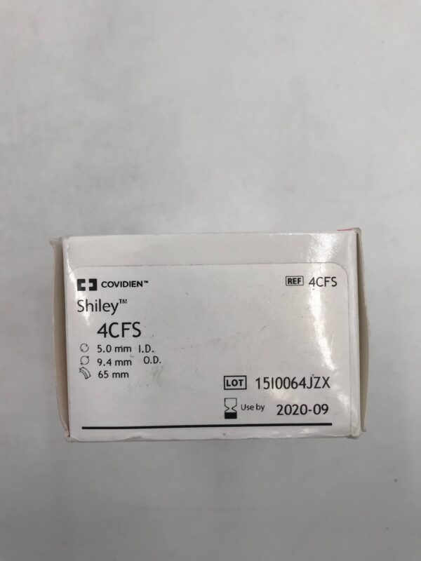 COVIDIEN 4CFS Shiley Tracheostomy Tube Cuffless With Inner Cannula, 5 ...