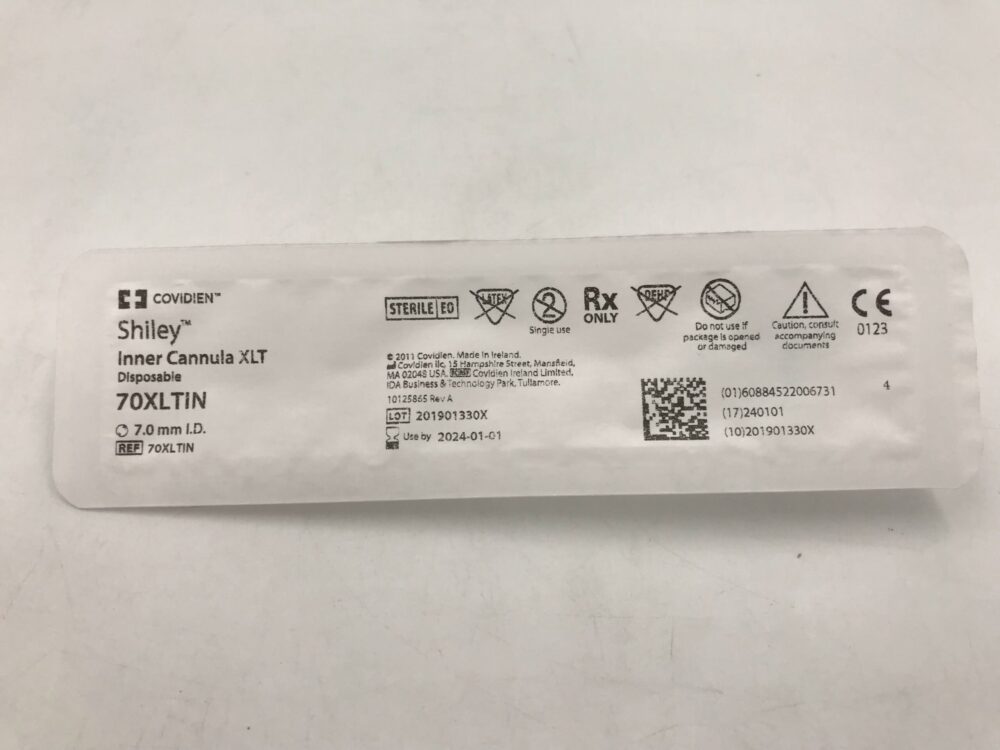 COVIDIEN 70XLTIN Shiley Inner Cannula XLT, Disposable, 7.0mm I.D. - GB ...