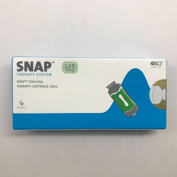 KCI SNPA125US SNAP Therapy System, 125mmHg Therapy Cartridge, 60mL (X ...