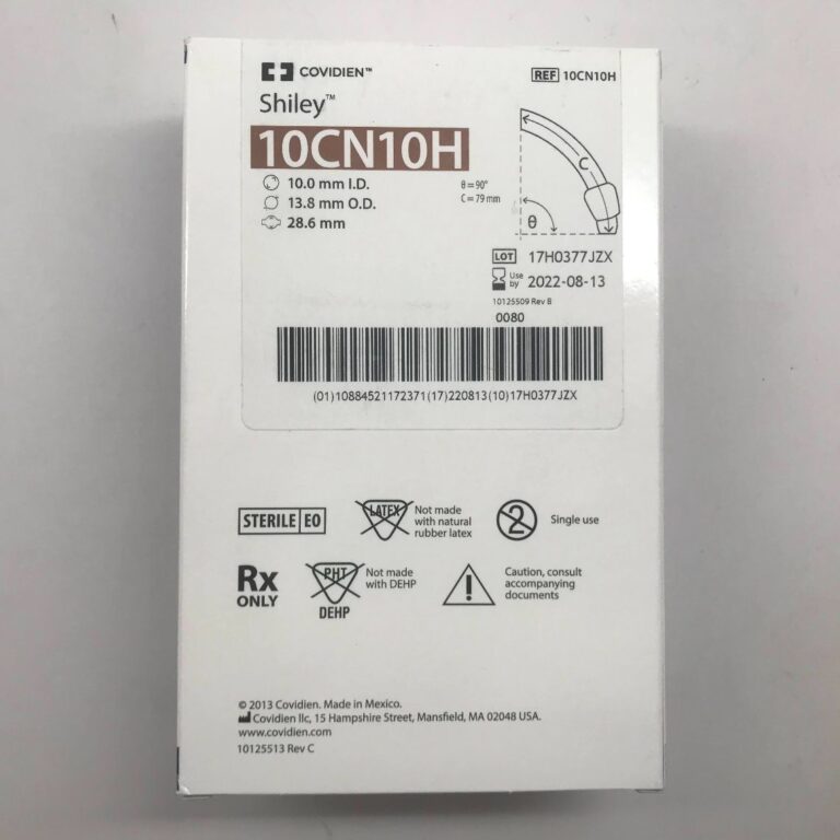 COVIDIEN 10CN10H Shiley Adult Flexible Tracheostomy Tube With ...