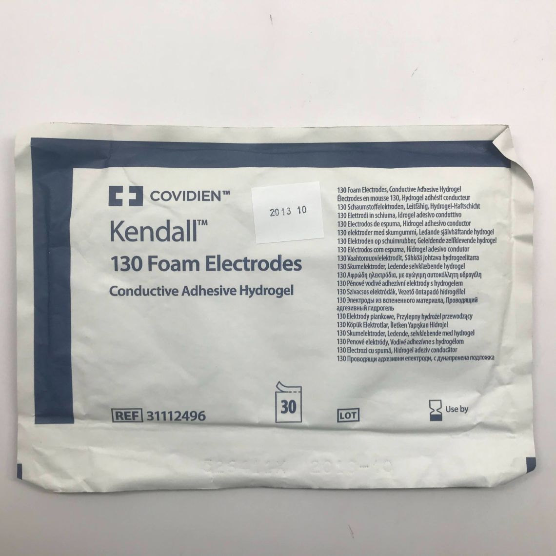 COVIDIEN 31112496 Kendall 130 Foam Electrodes, Conductive Adhesive ...