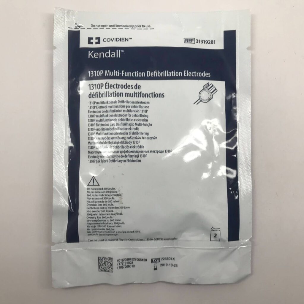 COVIDIEN E7508 Valleylab REM Polyhesive Adult Cordless Patient Return ...