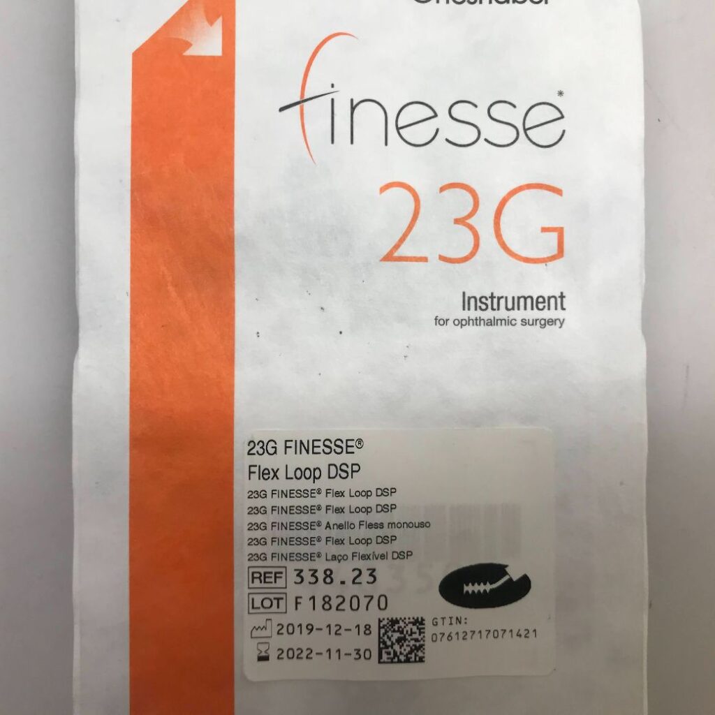 ALCON 338.23 23G Finesse Flex Loop DSP - GB TECH USA