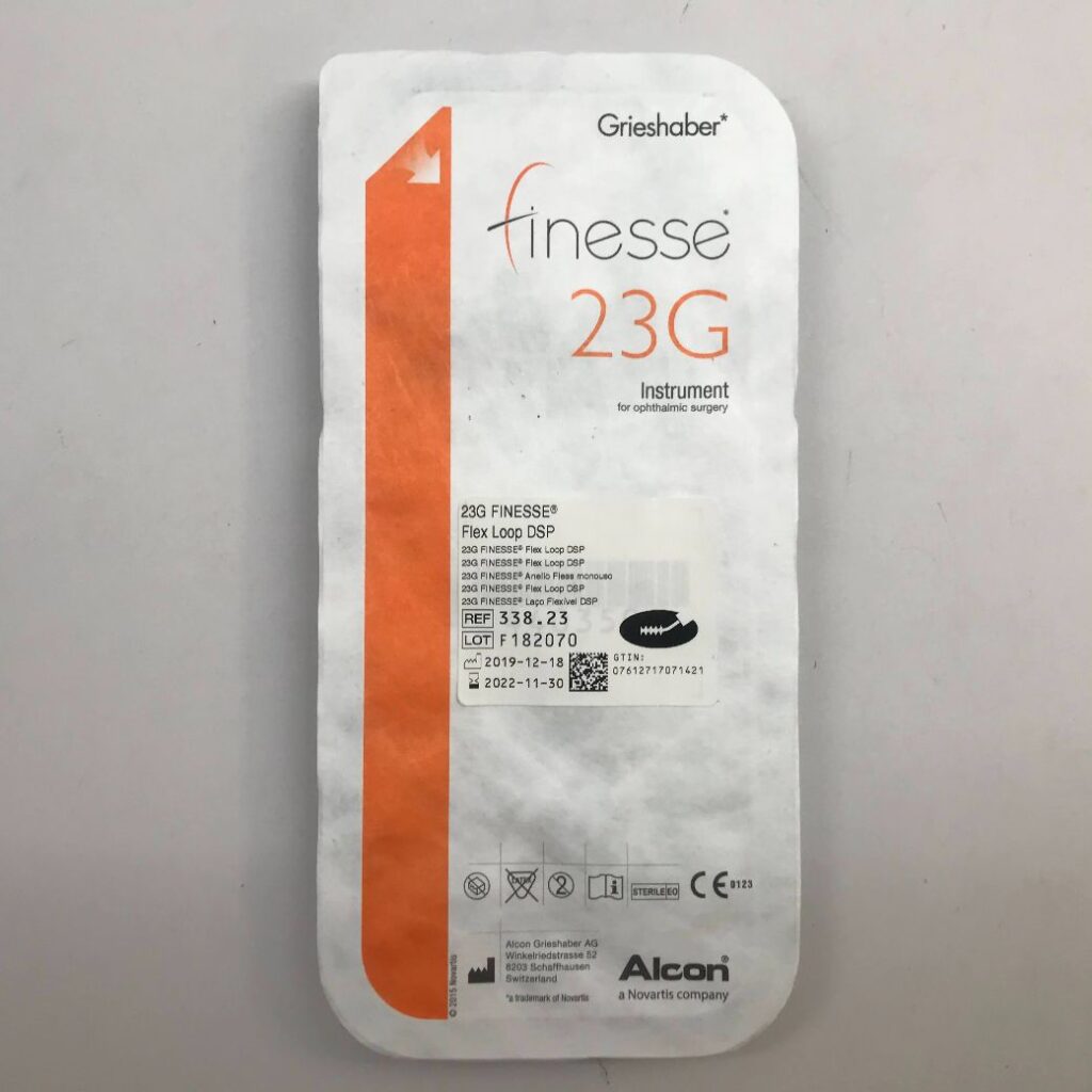 ALCON 338.23 23G Finesse Flex Loop DSP - GB TECH USA