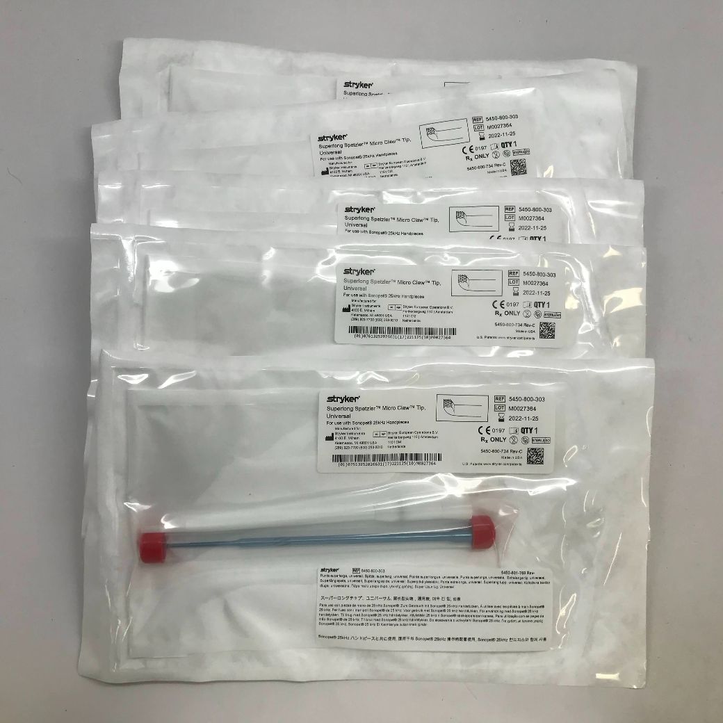 STRYKER 5450-800-303 Superlong Spetzler Micro Claw Tip, Universal (5 ...