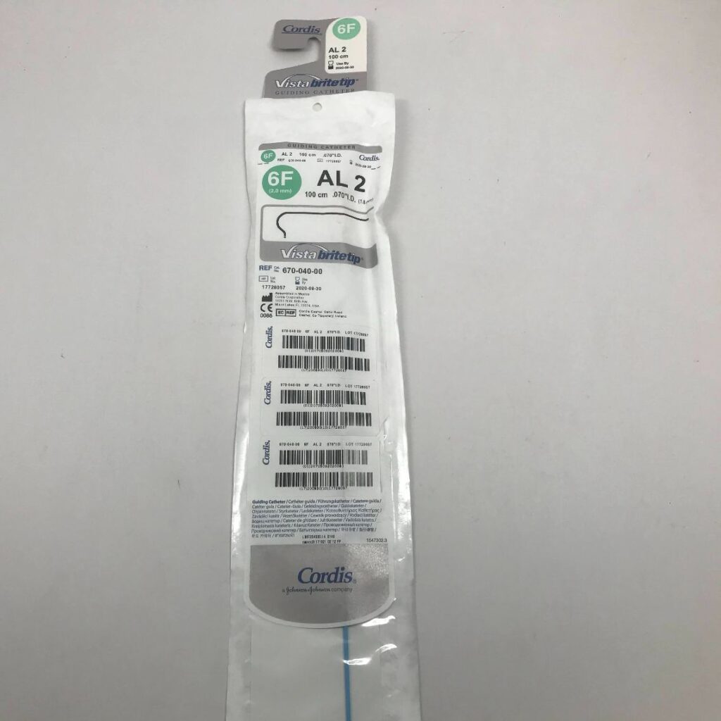 CODMAN 670-256-90B MPC Envoy XB Guiding Catheter, 6F, 90cm, 6F, .070 ...