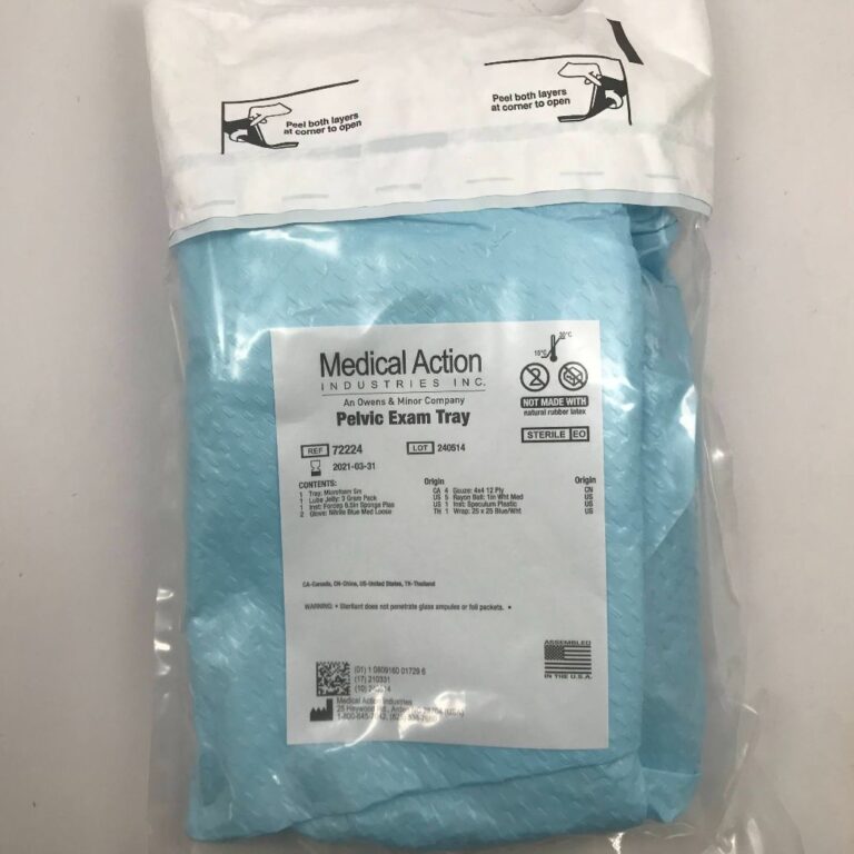 MEDICAL ACTION INDUSTRIES 72224 Pelvic Exam Tray (X) – GB TECH USA