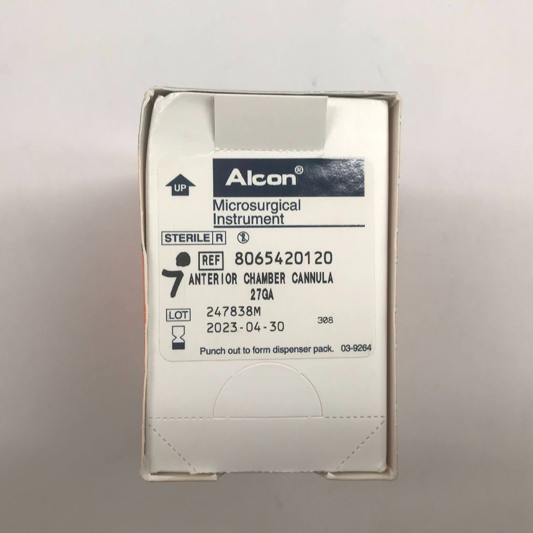 ALCON 8065420120 Microsurgical Instrument, Anterior Chamber Cannula ...