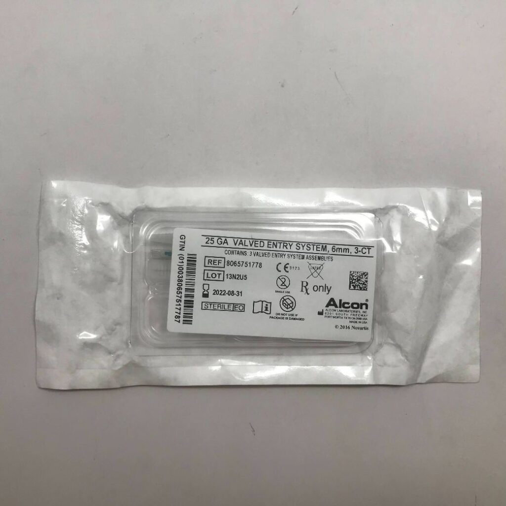 ALCON 705.44P Grieshaber Revolution DSP 25Ga+ ILM Forceps (X) – GB TECH USA