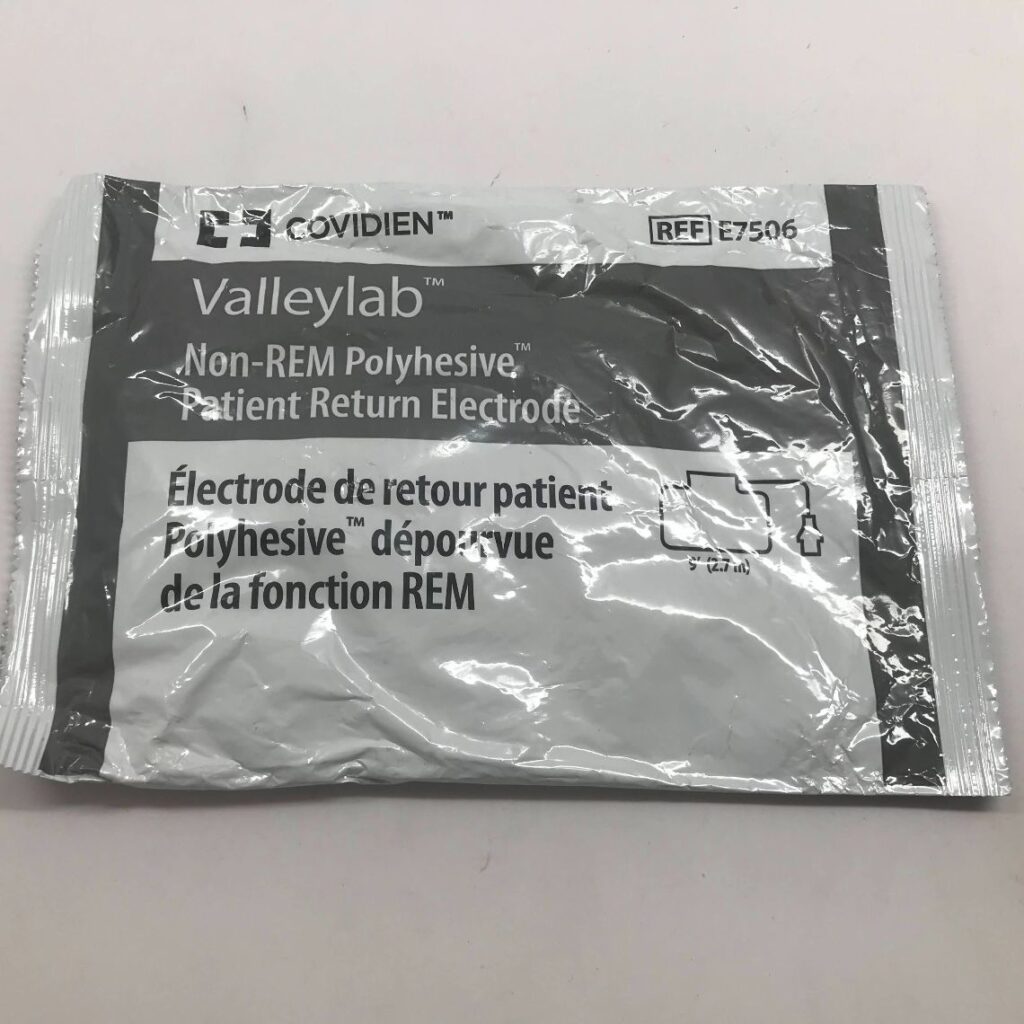 COVIDIEN E7507 Valleylab REM Polyhesive Adult Patient Return Electrode ...