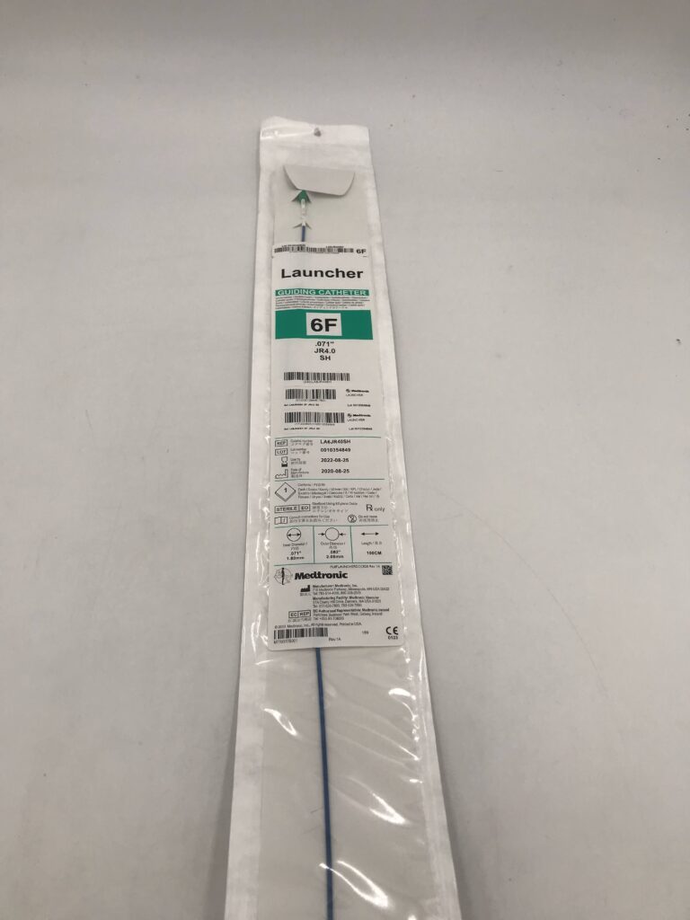MEDTRONIC LA6JR40SH JR4.0 SH Launcher Guiding Catheter, 6F, .071 ...