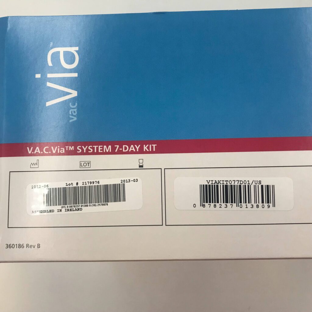 KCI VIAKIT077D01/US V.A.C. Via System 7-Day Kit (X) - GB TECH USA