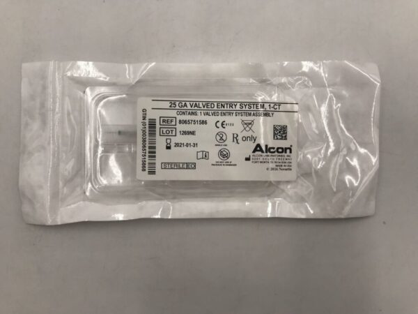 ALCON 8065751586 25Ga Valved Entry System, 1-CT (X) - GB TECH USA
