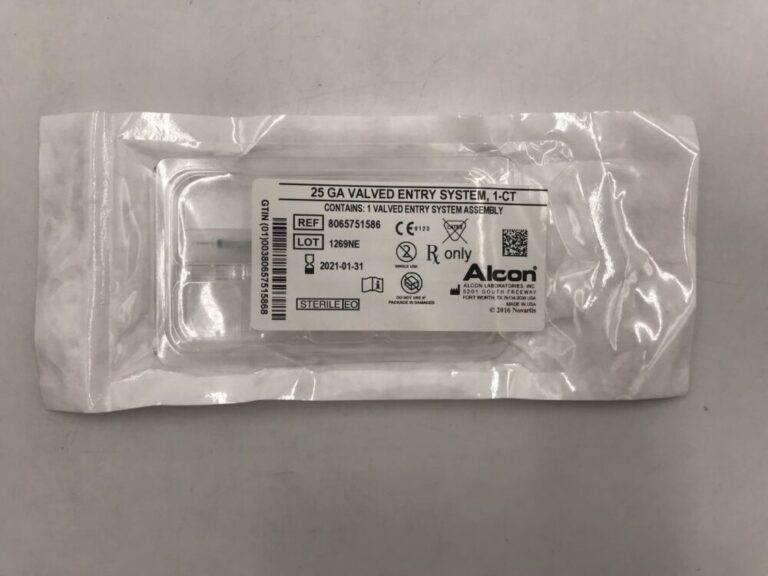 ALCON 8065751586 25Ga Valved Entry System, 1-CT (X) - GB TECH USA