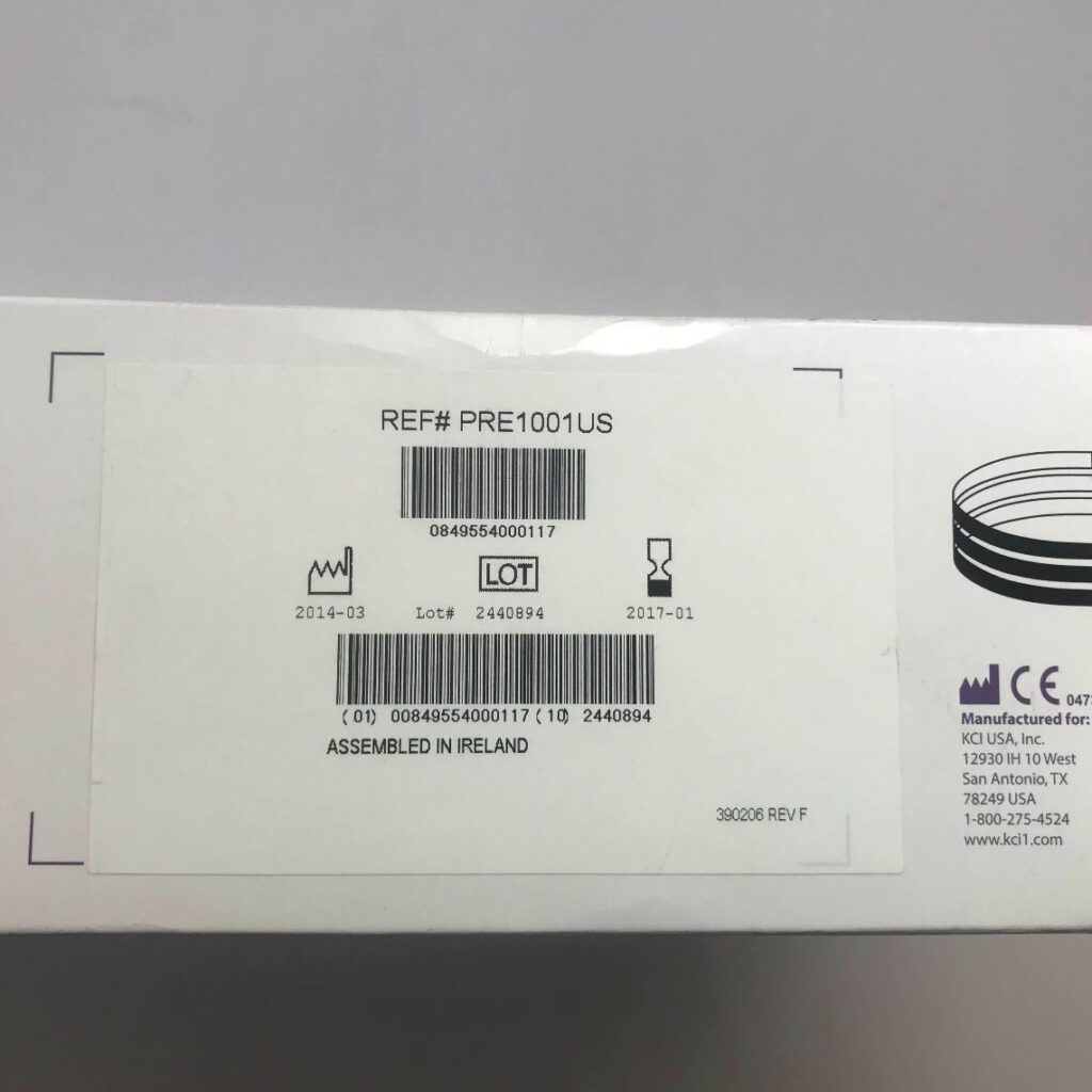 KCI PRE1001US Prevena Incision Management System, Peel & Place Dressing ...