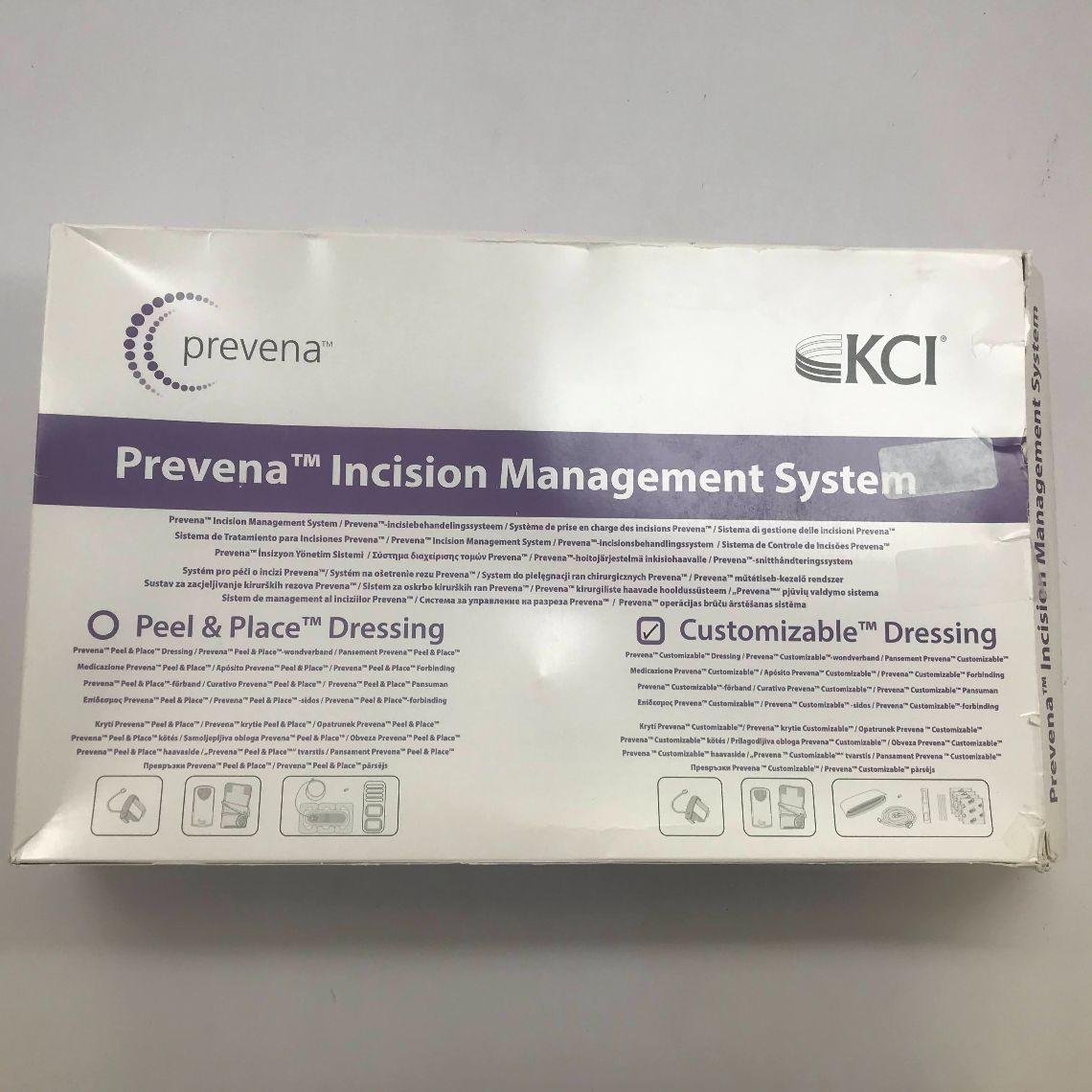 KCI PRE2001US Prevena Incision Management System, Peel & Place Dressing ...