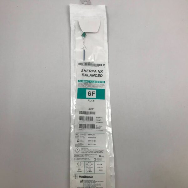 MEDTRONIC LA6JR40SH JR4.0 SH Launcher Guiding Catheter, 6F, .071 ...