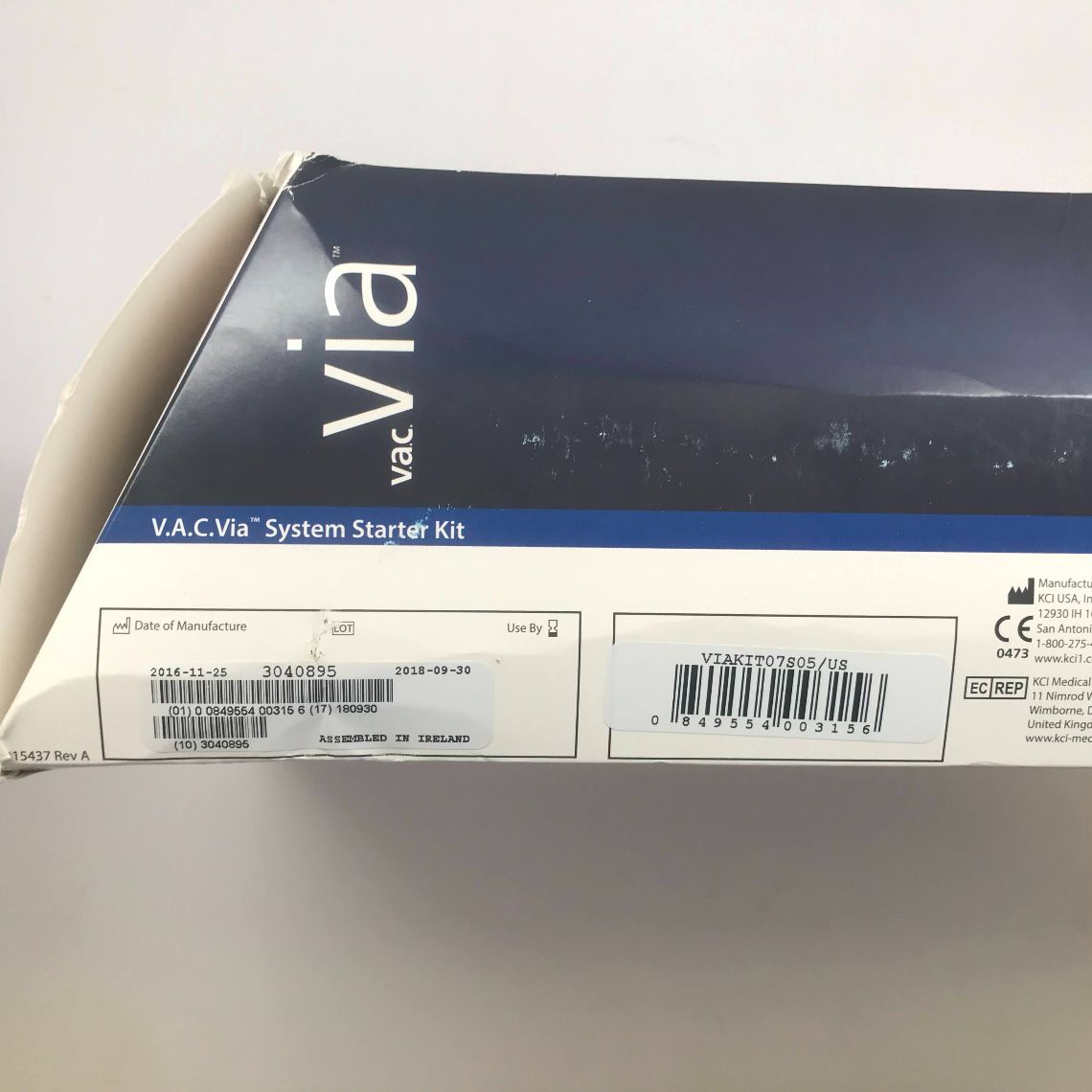 KCI VIAKIT07S05/US V.A.C. Via System Starter Kit (X) - GB TECH USA