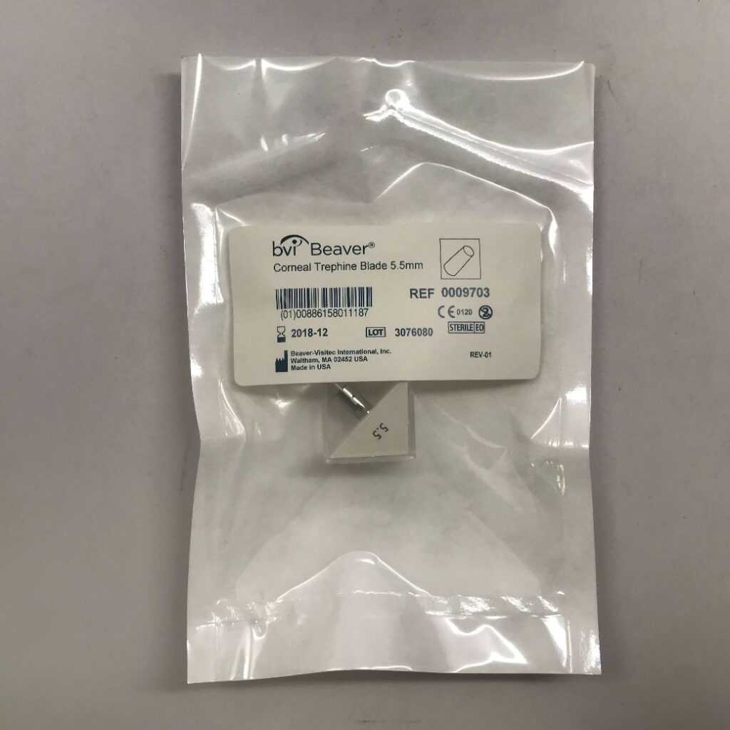 BVI 0009703 Beaver Corneal Trephine Blade , 5.5mm (X) - GB TECH USA