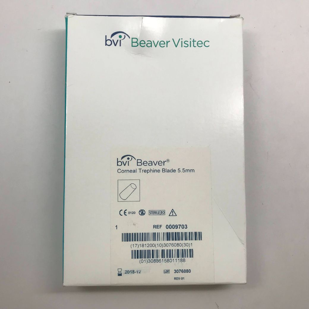 BVI 0009703 Beaver Corneal Trephine Blade , 5.5mm (X) - GB TECH USA