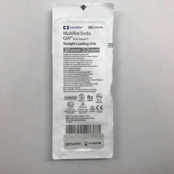 COVIDIEN TA30V3L TA Auto Suture Loading Unit DST Series Technology ...
