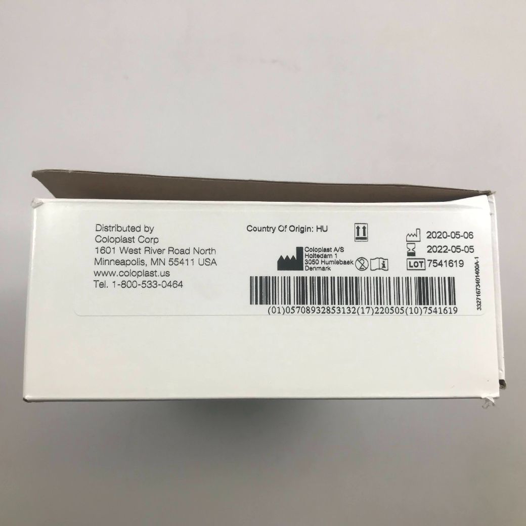 COLOPLAST 16734 SenSura Mio Convex Light Ostomy Pouch, 1-Piece EasiClose WIDE Outlet, With ...