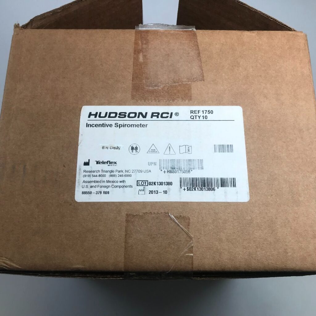 TELEFLEX 1750 Hudson RCI Incentive Spirometer (10/Box) - GB TECH USA
