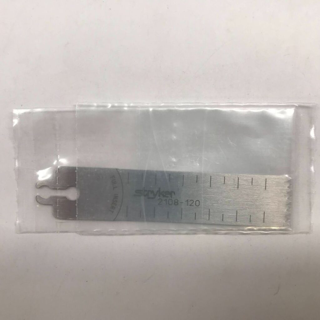 STRYKER 6079-6-615 15mm Curved Flexible Osteotome Blade - GB TECH USA